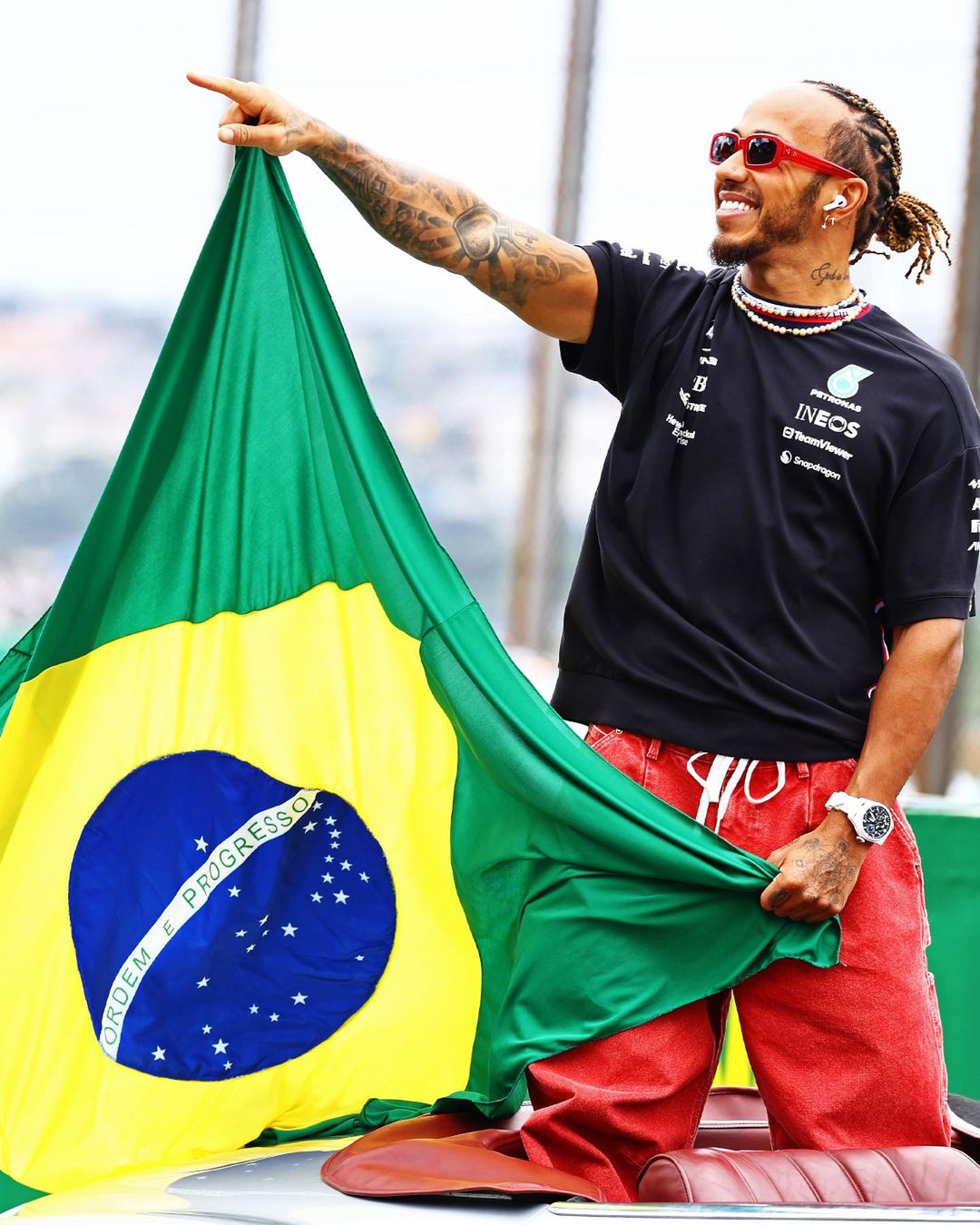 Fatima's Blog | Lewis a True Brazilian!